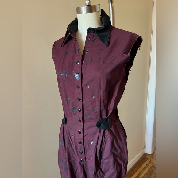 custom made | Pants & Jumpsuits | Custommade Womens Paint Splatter ...
